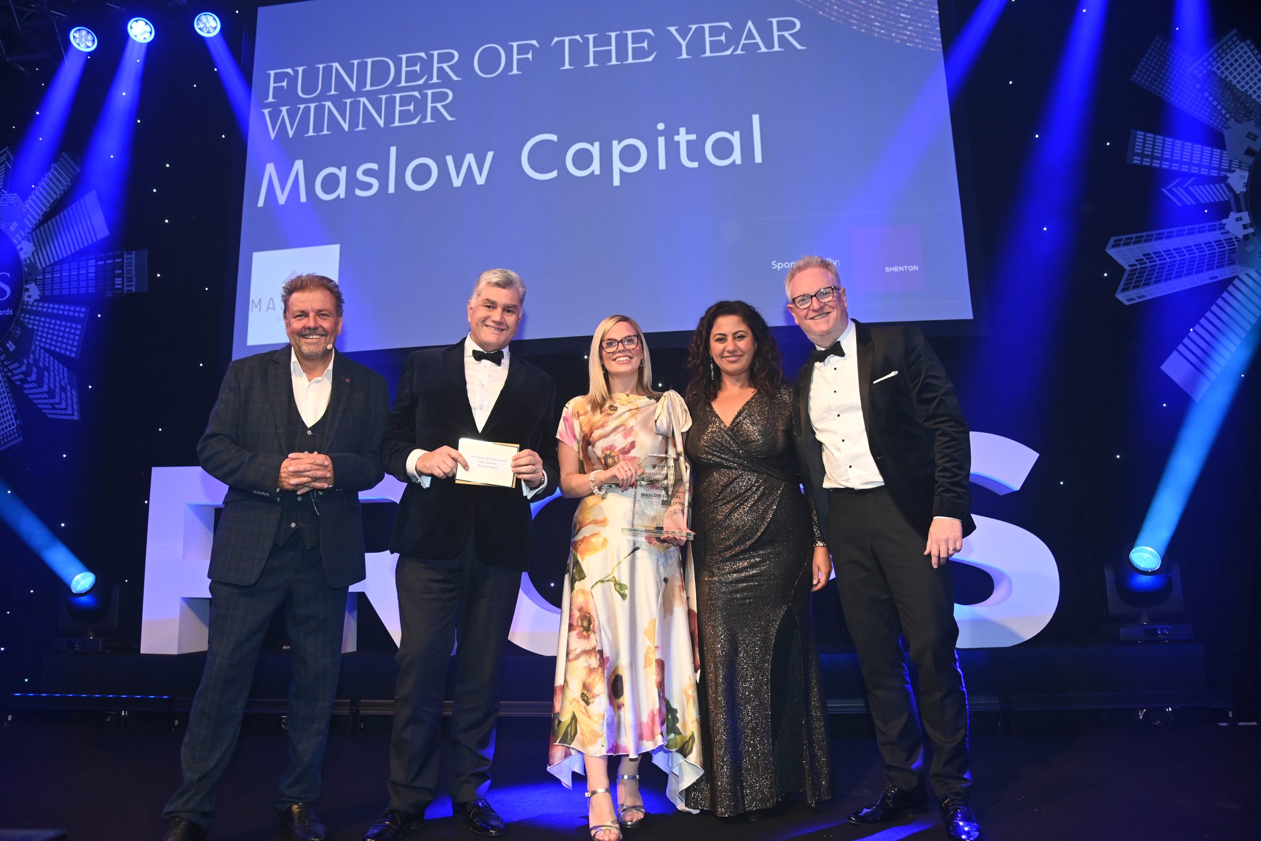 Maslow Capital Awarded Funder of the Year at The North West PROPS 2024 ...